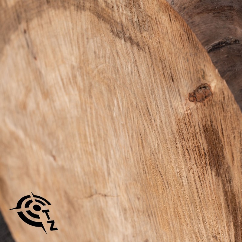 Poplar knife and axe throwing target